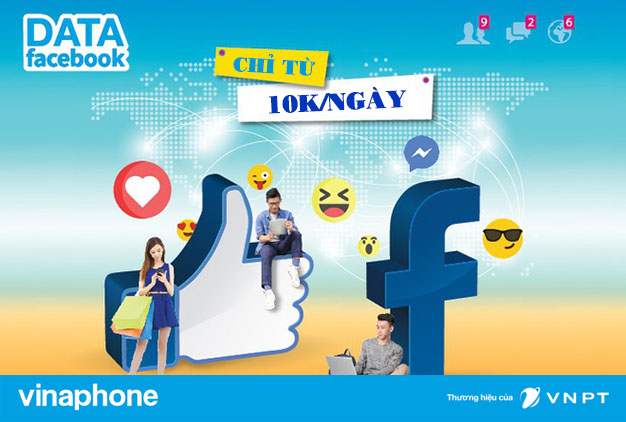 Lướt Facebook, Instagram thả ga, không lo về giá với gói FB7 Vinaphone