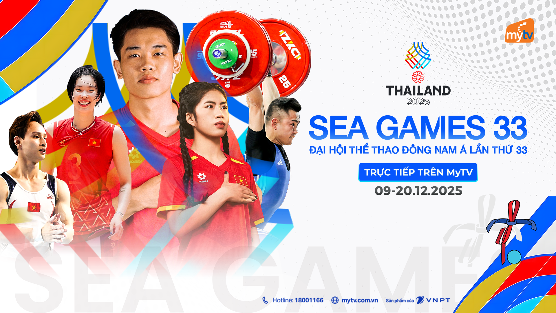SEA Games 33 - xem trọn vẹn trên MyTV: Lịch thi đấu, môn đáng xem và ...